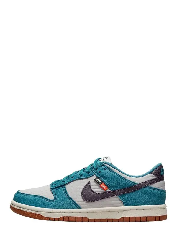 Nike Dunk Low Se Next Nature Toasty Rift Blue Sneakers - Grey/blue