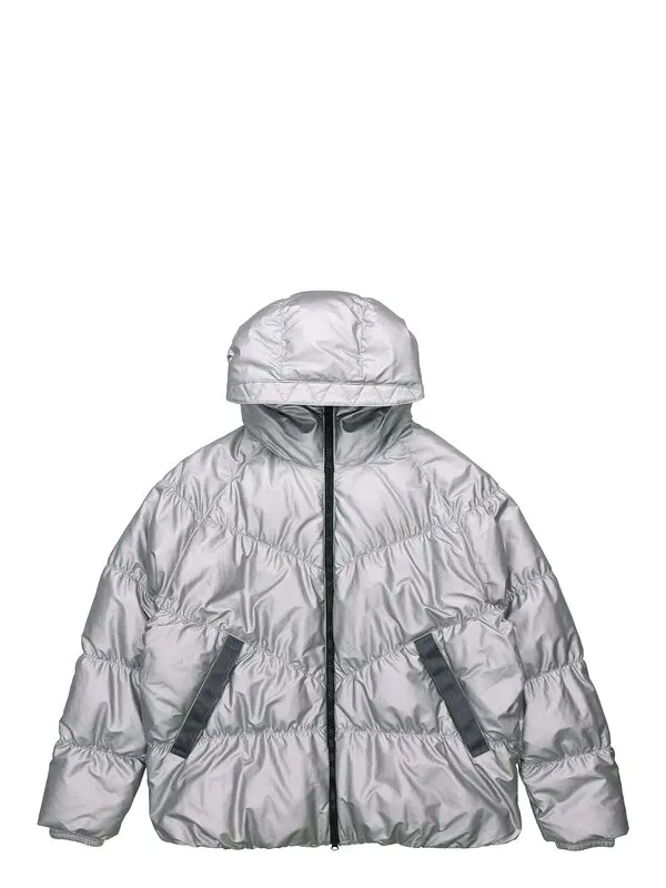 Nike Down Fill Hooded Jacket - Silver
