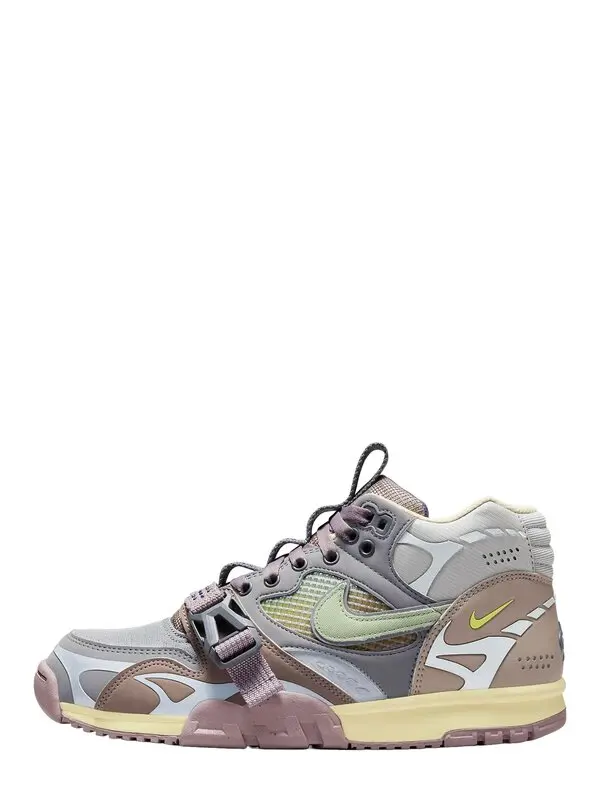 Nike Trainer 1 Mid-top Sneakers - Gray/purple