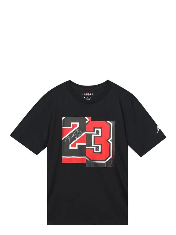 JORDAN 23 Graphic Short Sleeve T-shirt - Black