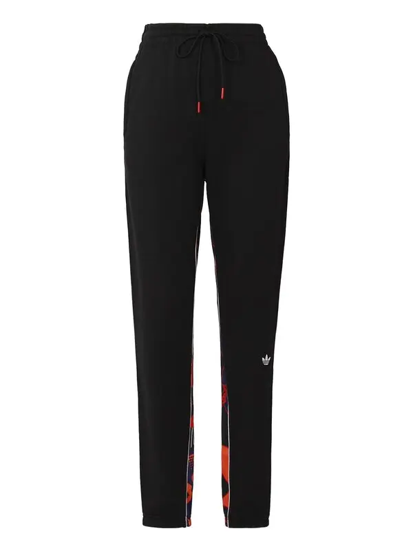 Adidas Originals Cny Pant New Year Stitching Printed Pants - Black