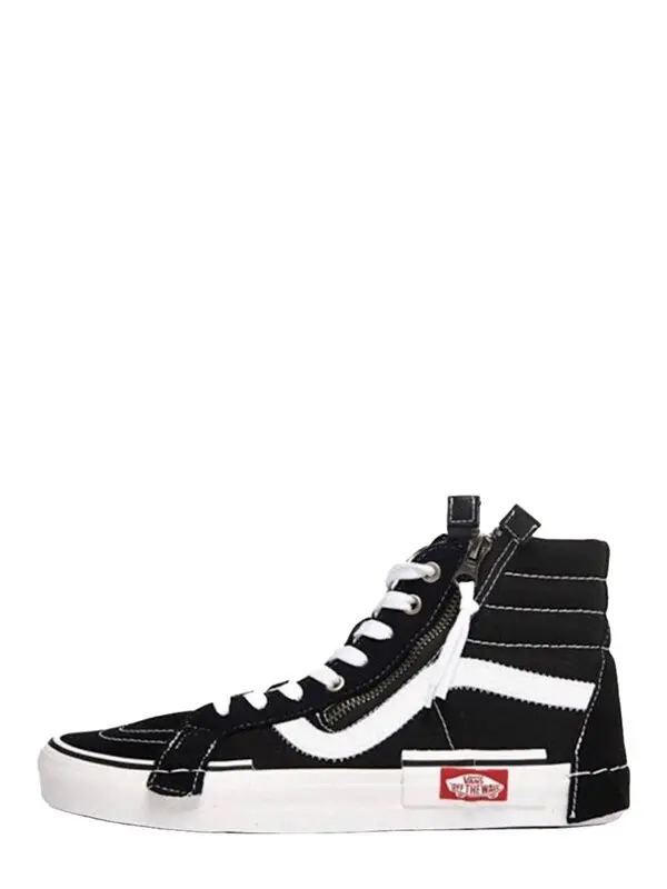 VANS Sk8-hi Reissue Cap High Top Sneakers - Black/white