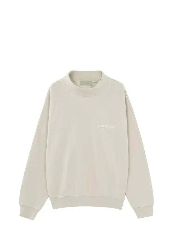 Fear Of God Relaxed Mockneck Wheat - None