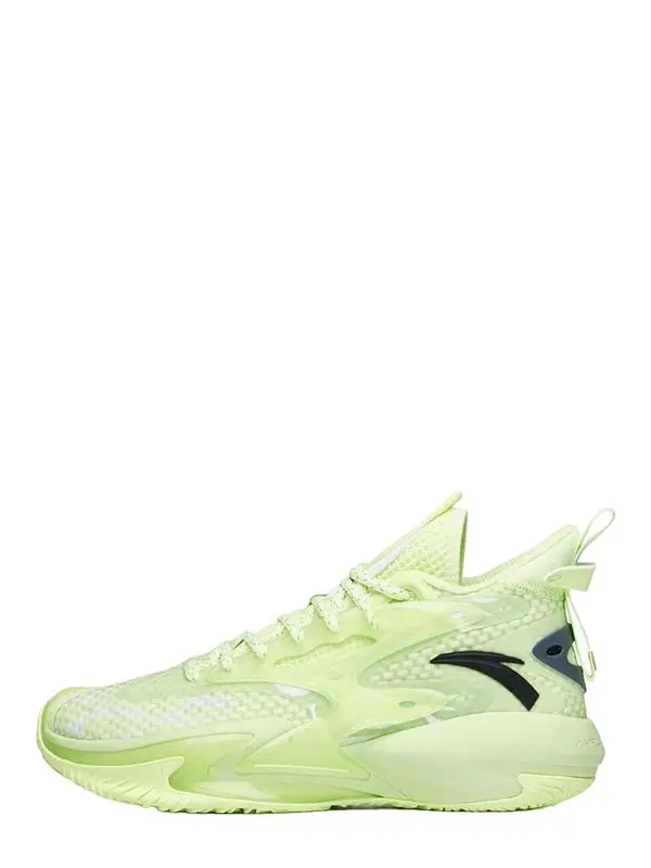 ANTA Shock The Game 5.0 Crazy Tide 3.0 Shoes - Fluorescent Green/black
