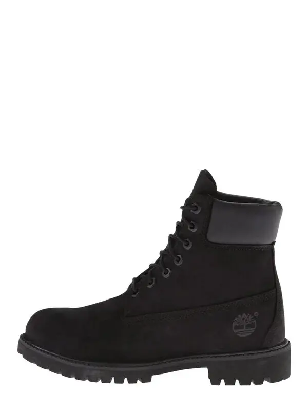 Timberland Premium 6-inch Waterproof Nubuck Lace-up Boots - Black