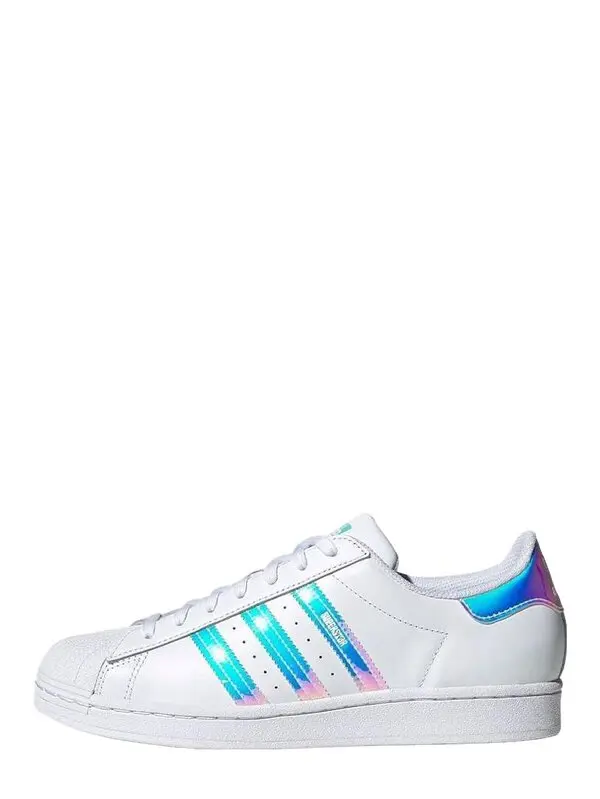 Adidas Superstar " Iridescent" Sneakers - White