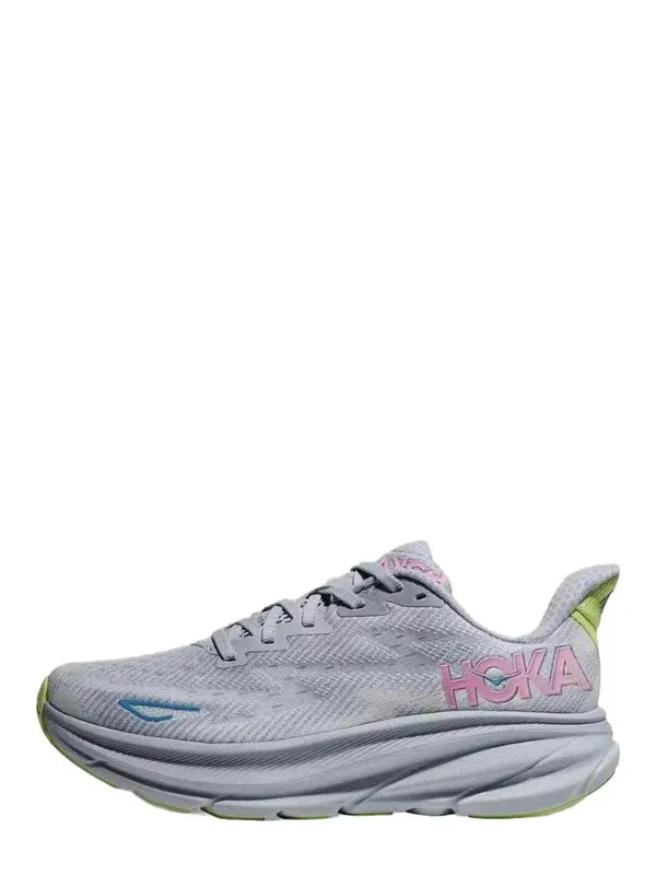 Hoka One One Clifton 9 Athletic Sneakers - Gull/sea Ice