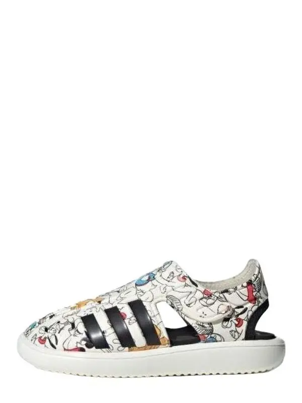 Adidas Disney X Water Sandal 'mickey Mouse And Friends - Off White/core Black/cloud White