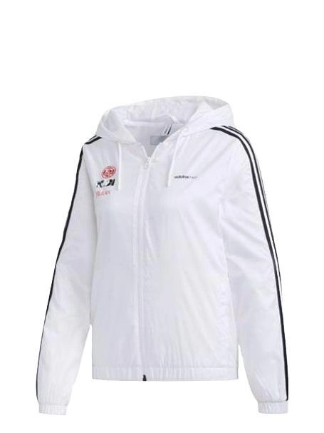 Adidas Neo X Hua Mulan Printed Sports Jacket - White