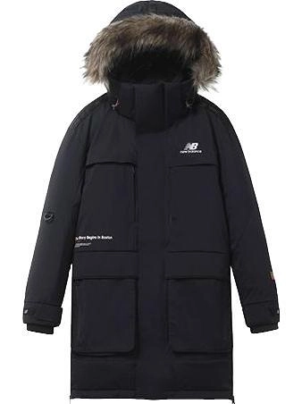 NEW BALANCE Down Cotton Jacket - Black