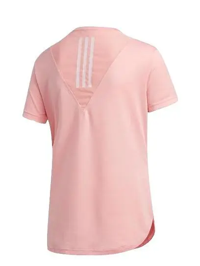 Adidas Training 3-stripes Tee Heat.rdy - Pink