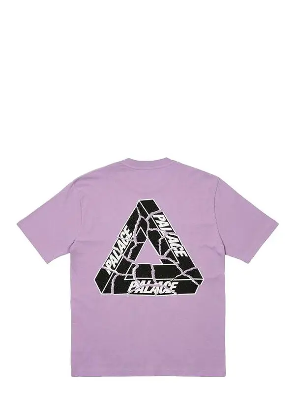 PALACE Tri-ripped T-shirt - Light Purple