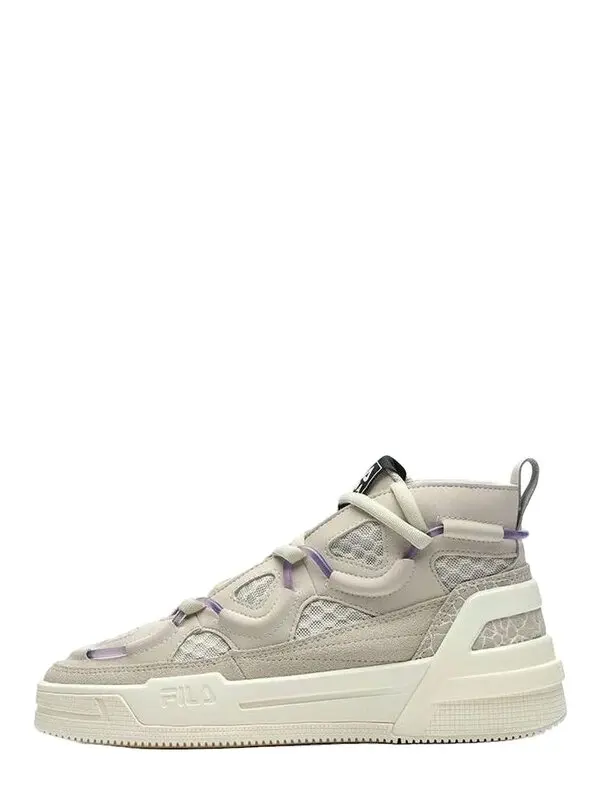 FILA Retro High Top Sneakers With Shock Absorption - Default Colorway