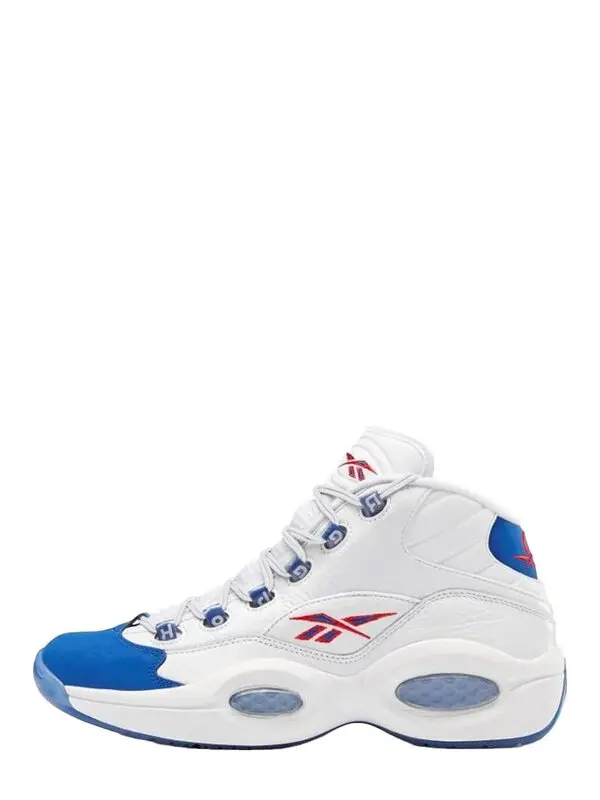 REEBOK Question Mid "double Cross" High Top Sneakers - White