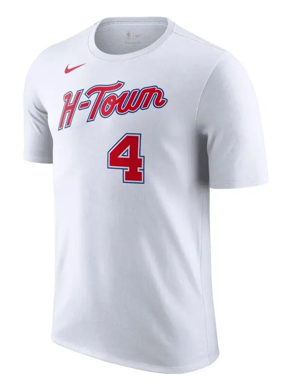 Nike Houston Rockets Jalen Green 4 City Edition T-shirt - White/red