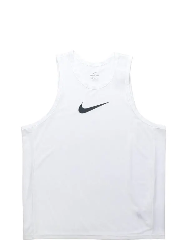 Nike Dri-fit Sleeveless Vest - White