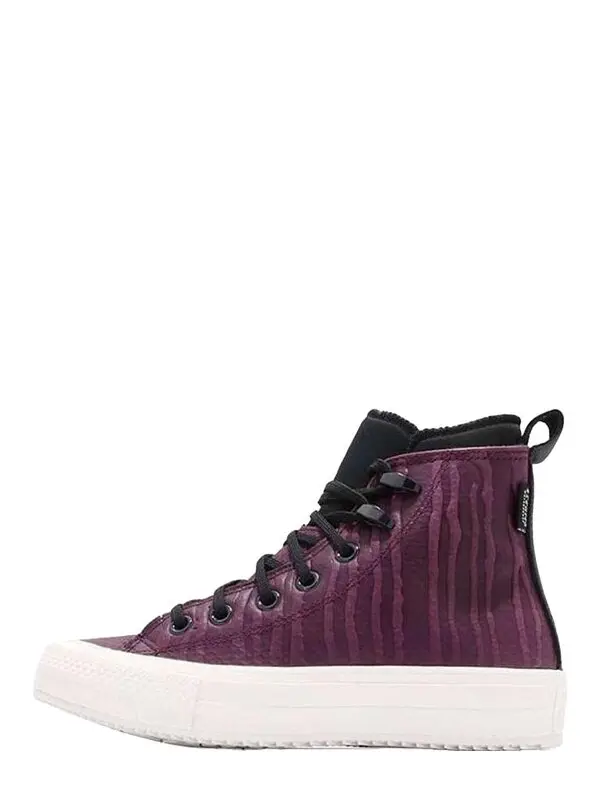 CONVERSE Chuck Taylor All Star Waterproof High Top Boots - Black/wine Red
