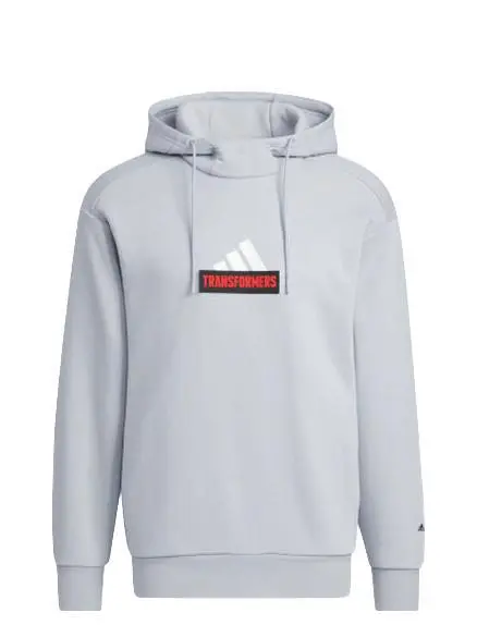 Adidas X Transformers Crossover Limited Sports Hoodie - Light Silver