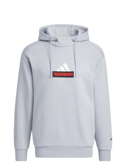 Adidas X Transformers Crossover Limited Sports Hoodie - Light Silver