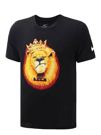 Nike Lbj Dry Tee James Printed Tee - Black