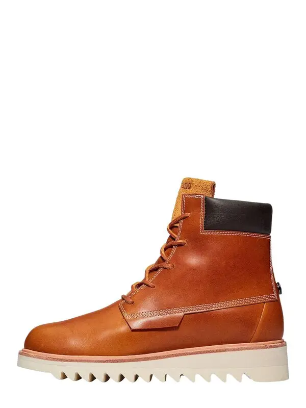 Timberland X Nina Chanel Abney 6 Inch Boots - Rust Full Grain/black