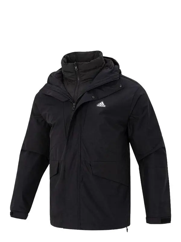 Adidas 3-in-1 Down Jacket - Black