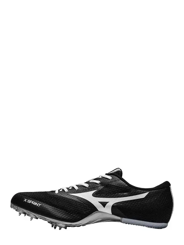 Mizuno X Sprint Metallic Grey Soccer Shoes - Black