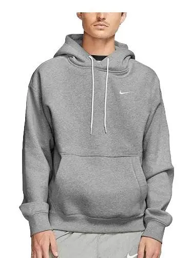 Nike Embroidered Small Logo Hoodie - Graywhite