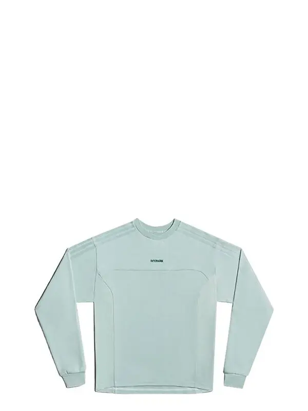 Adidas Originals X Ivy Park Crossover Alphabet Embroidered Crewneck Sweatshirt - Mintgreen
