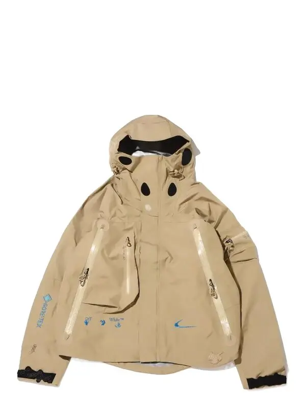 Nike X Off-white Gore-tex Jacket - Khaki