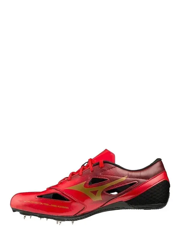 Mizuno Geo Silencer Fx Track Spikes - Red/black