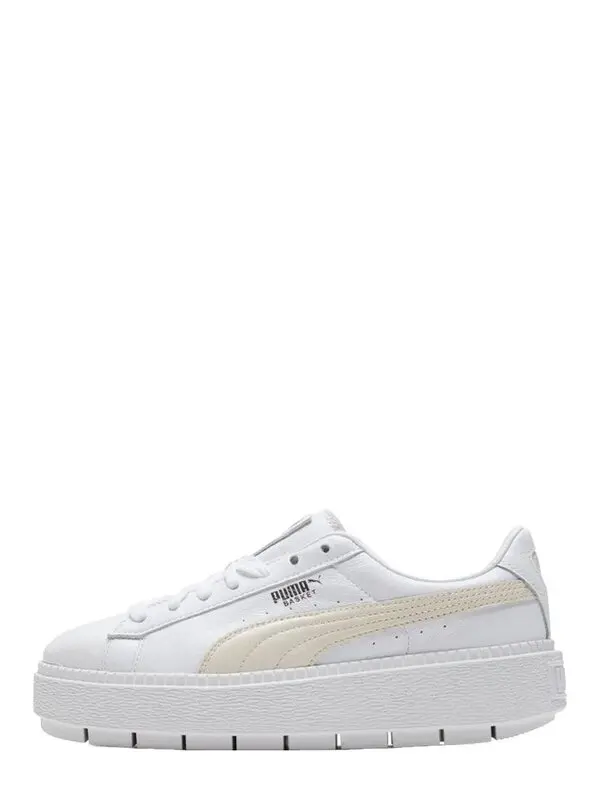 PUMA Suede Platform Trace Animal Sneakers - White