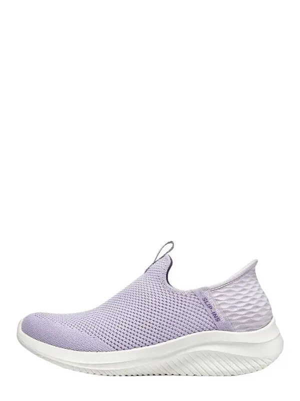 Sketchers Ultra Flex 3.0 Slip-ins Athletic Shoes - Lilac/white