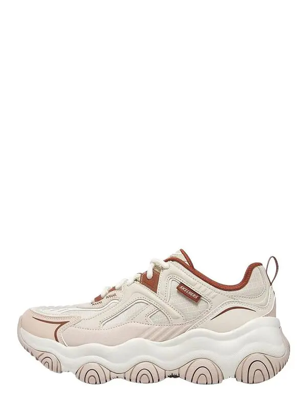 Sketchers D'lites 1.0 Sneakers - Beige/pink