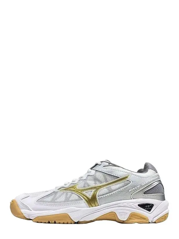 Mizuno Wave Supersonic Cn Sneakers - White/gold