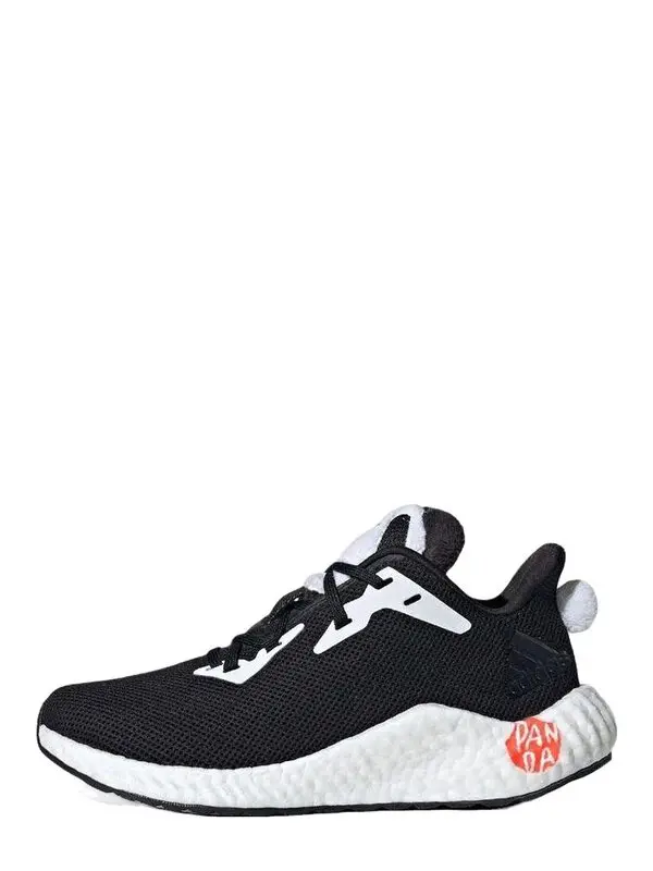 Adidas Alphaboost "panda" Running Shoes - Black