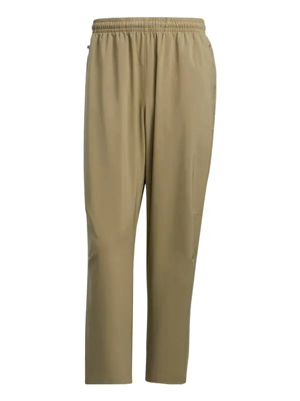 Adidas Originals Lw Woven Pant Solid Color Logo Embroidered Casual Straight Sports Pants/trousers/joggers Green - Default Colorway