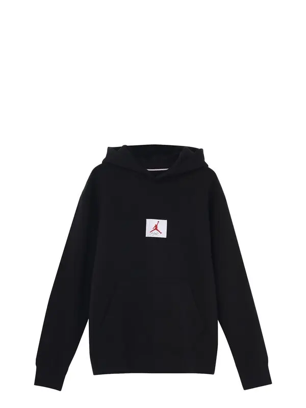 JORDAN Flight Logo Fleece Lined Pullover - Black