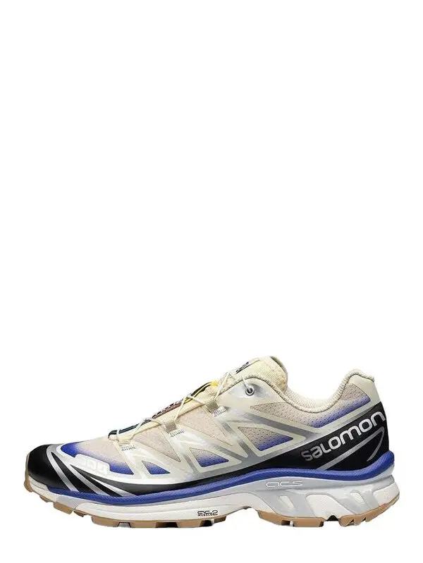 SALOMON Xt-6 Skyline 'bleached Sand Dazzling Blue - Yellow