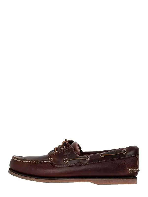 Timberland 3-eye Lug Handsewn Boat Shoe - Brown