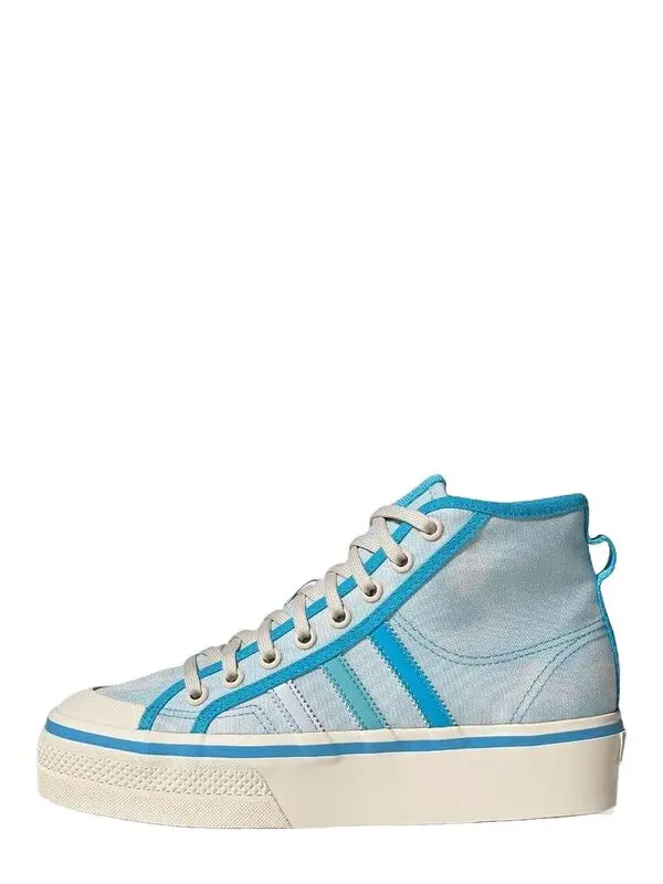 Adidas Nizza Platform Mid Sneakers - Blue