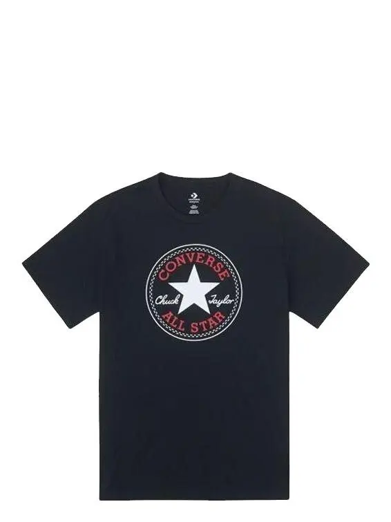 CONVERSE Go-to Chuck Taylor All Star Patch Standard Fit T-shirt Asia Sizing - Black