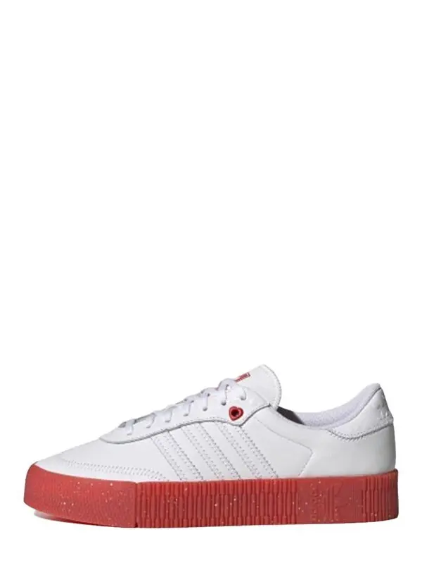 Adidas Sambarose "white Scarlet - White/red