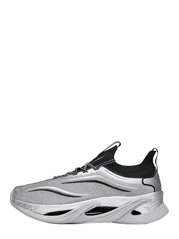 ANTA Keep Moving Pro Running Shoes - Silver/black