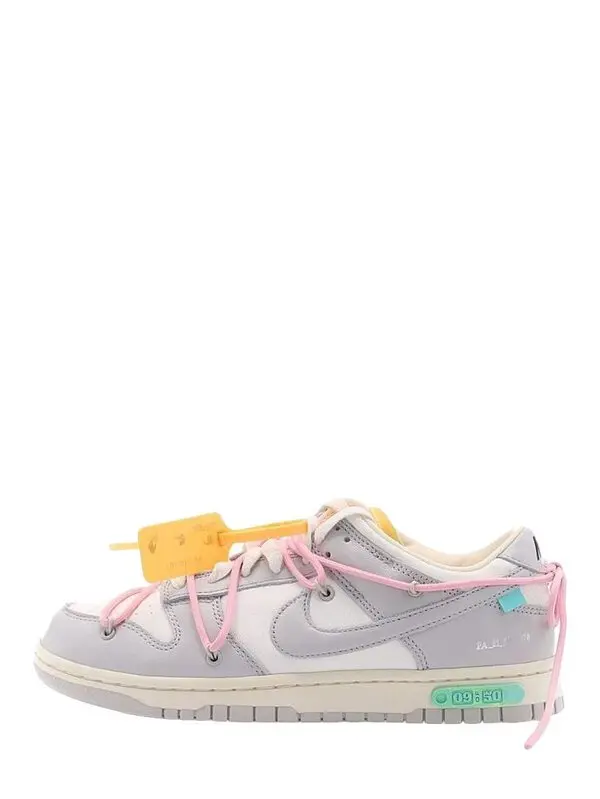 Nike X Off-white Dunk Low "dear Summer" Lot 09/50 - Gray/white
