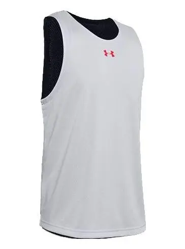 Under Armour Baseline Reversible Tank - White/black