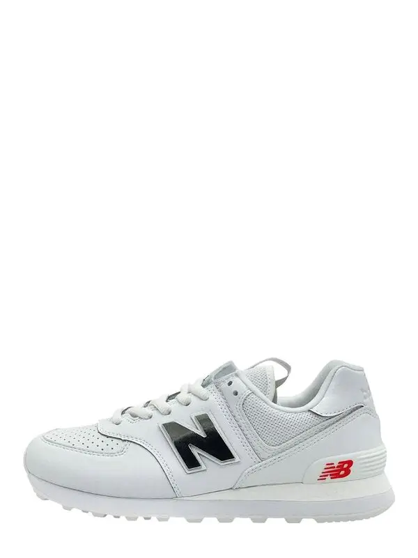 NEW BALANCE 574 Metallic Sneakers - White