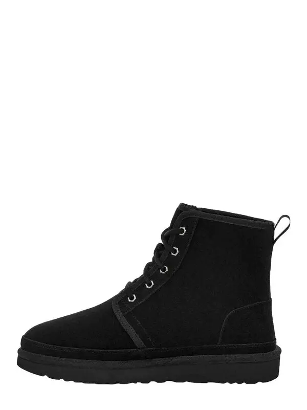 UGG Neumel High Lace Up Boots - Black