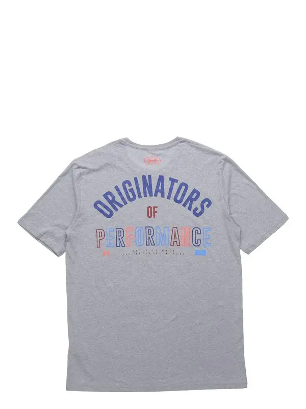 Under Armour Originators Of Performance Back Tee - Light Gray