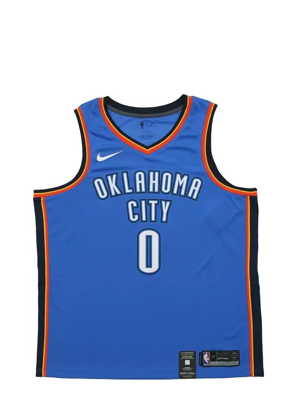 Nike Oklahoma City Thunder Russell Westbrook Swingman Jersey - Blue